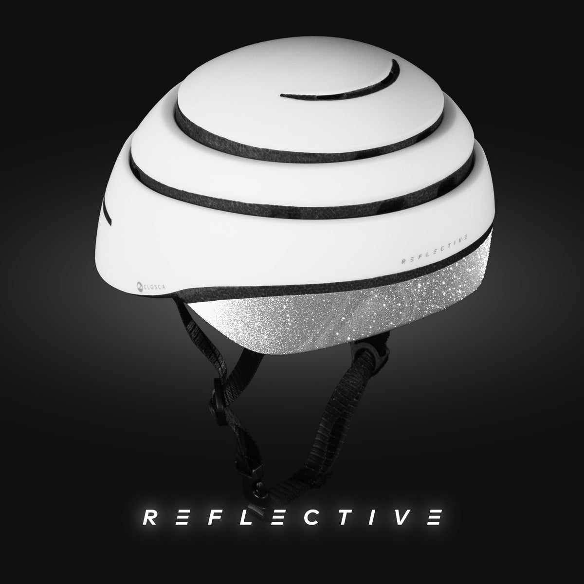 reflective cycle helmet